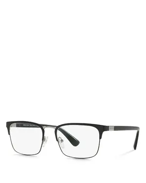 Prada Rectangle Eyeglasses, 57mm