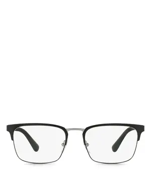 Prada Rectangle Eyeglasses, 57mm