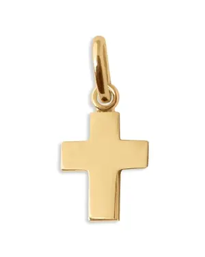 Gigi Clozeau 18k Yellow Polished Cross Pendant