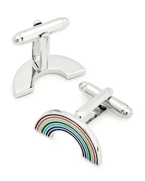 LINK UP Rainbow Cufflinks - Multi