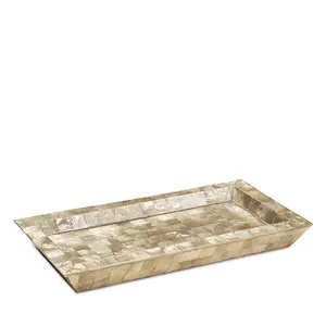 LABRAZEL Capiz Tray Champagne
