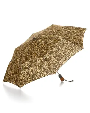 GUSTBUSTER Bloomingdale's Cheetah Print Umbrella Exclusive - Multi