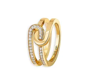 DINH VAN 18k Yellow Diamond Ring