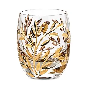 LABRAZEL Vine Tumbler - Clear/gold