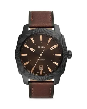Fossil 49mm Machine Strap Watch - Brown