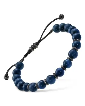 LINK UP Tigers Eye Beaded Bracelet - Blue