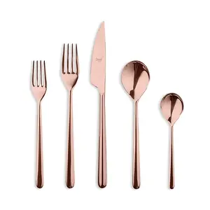 MEPRA Linea Bronzo 5-piece Place Setting Rose Gold