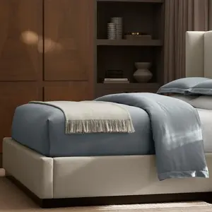BOLL & BRANCH Boil & Branch Reserve Duvet Cover Set, King/cal King - Bluestone
