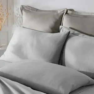 BOLL & BRANCH Flannel Sheet Set, King With Standard Pillowcases - Shore