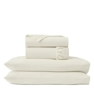 BOLL & BRANCH Flannel Sheet Set, Split King - Cream