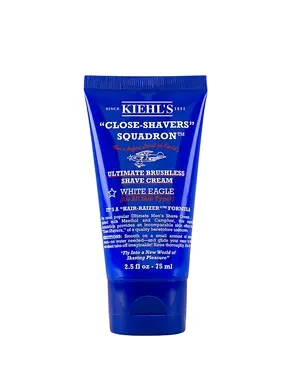 KIEHL'S SINCE 1851 Close-shavers Squadron Ultimate Brushless Shave Cream, White Eagle 2.5 Oz - No Color