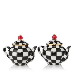 MACKENZIE-CHILDS Teapot Salt & Pepper Set