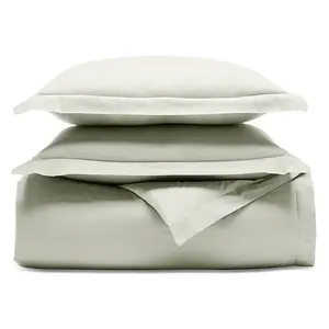 BOLL & BRANCH Signature Organic Cotton Hemmed Duvet Set - Meadow