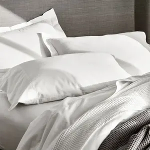 BOLL & BRANCH Percale Hemmed Sheet Set, Queen - White