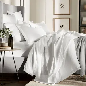 BOLL & BRANCH Percale Hemmed Sheet Set, Queen - White