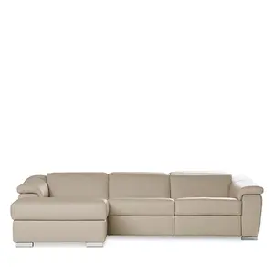 GIUSEPPE NICOLETTI 3 Piece Catania Motion Sectional - Torello Biscotto