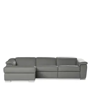 GIUSEPPE NICOLETTI 3 Piece Catania Motion Sectional - Torello Visone