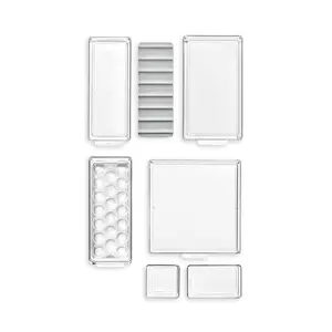 OXO 8 Pc Refrigerator Overhaul Organizing Set - Clear