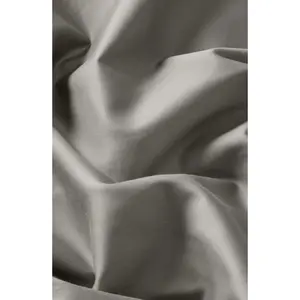 BOLL & BRANCH Percale Hemmed Pillowcase Set, Standard - Stone