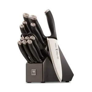 HENCKELS Silvercap 14-piece Knife Block Set