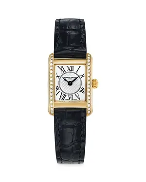 FREDERIQUE CONSTANT Carree 23mm Watch - Black