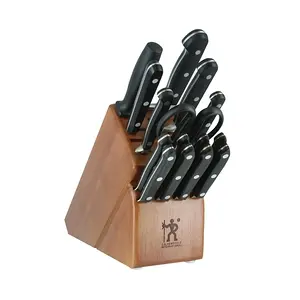 HENCKELS Classic 16-piece Knife Block Set - Silver