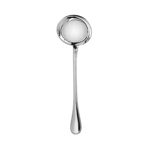 Christofle Perles Silverplate Soup Ladle - Silver