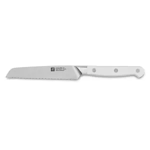 ZWILLING J. A. Henckels Pro Le Blanc 5 Serrated Utility Knife - Silver