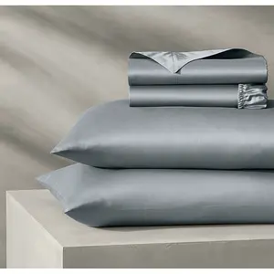 BOLL & BRANCH Reserve Sheet Set, King With Standard Pillowcases Bluestone