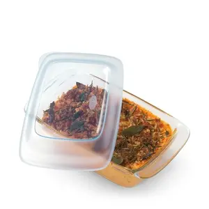 OXO Lidded 1.6-quart Glass Loaf Pan