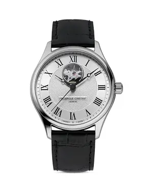 FREDERIQUE CONSTANT Classic Heartbeat Watch, 40mm - Gray/black
