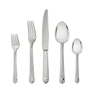 Christofle Aria Silver-plated 5 Piece Flatware Set