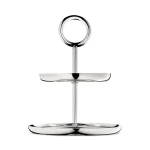 Christofle Vertigo 2 Tier Pastry Stand