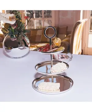 Christofle Vertigo 3-tier Pastry Stand