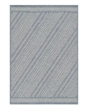 MOMENI Hampton Ham-3 Area Rug, 4'1 X 6 - Blue