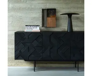 ETHNICRAFT Graphic 3-door Sideboard