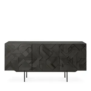 ETHNICRAFT Graphic 3-door Sideboard