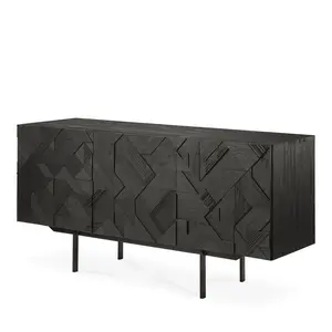ETHNICRAFT Graphic 3-door Sideboard