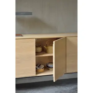 ETHNICRAFT Whitebird 3-door Sideboard