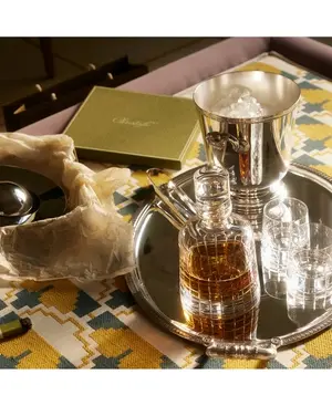 Christofle Malmaison Oval Tray