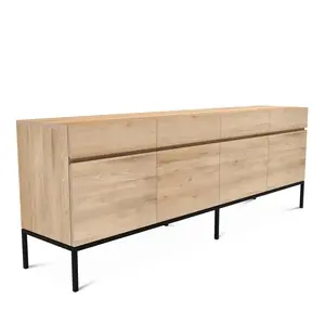 ETHNICRAFT Ligna 4-door Sideboard