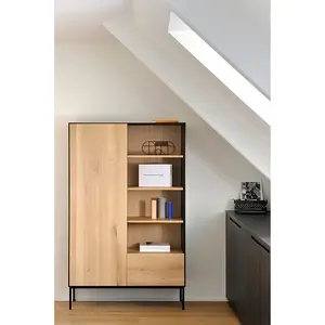 ETHNICRAFT Blackbird 1-door Cupboard - Oak