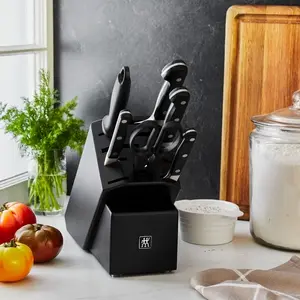 ZWILLING J. A. Henckels Professional 7-piece Black Knife Block Set