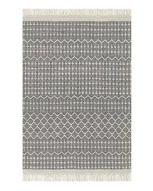 MOMENI Ember Emr-1 Area Rug, 5' X 8 - Black