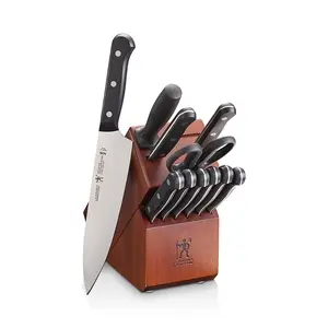 HENCKELS Solution 12-piece Knife Block Set - Silver
