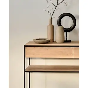 ETHNICRAFT Monolit Oak Console
