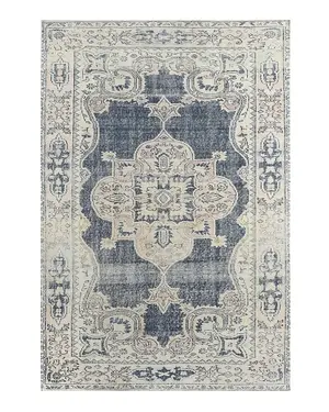 MOMENI Chandler Chn-6 Area Rug, 7'6 X 9'6 - Navy