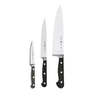 HENCKELS Classic 3-piece Starter Knife Set - Black