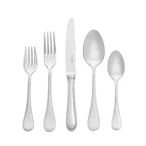 Christofle Perles Ii 5 Piece Place Setting - Silver