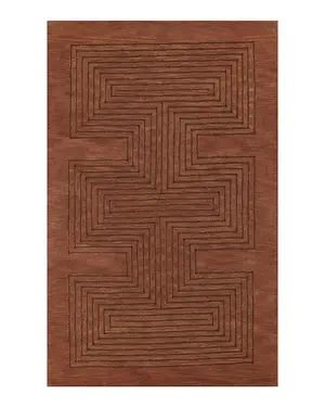 MOMENI Simba Sim-3 Area Rug, 5' X 8 - Copper